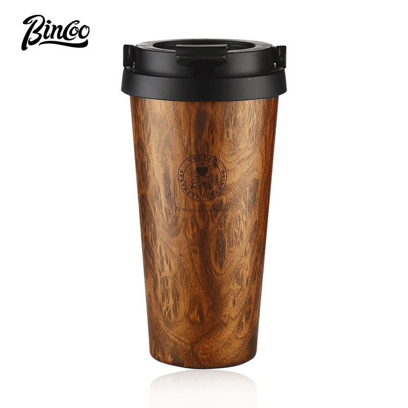 BINCOO Ceramic Coffee Thermal Cup with Inner Liner Stainless Steel Cup ...