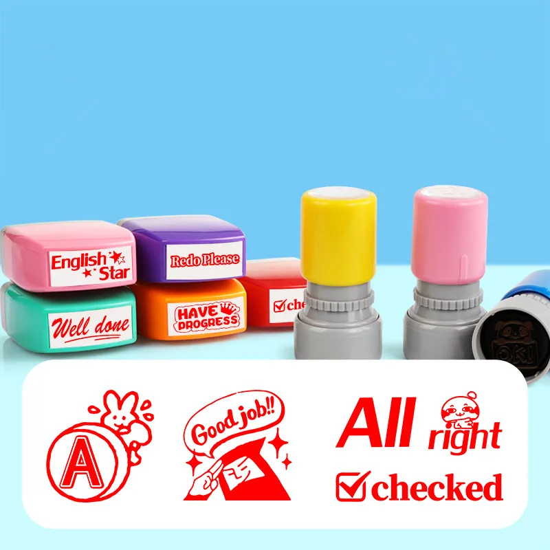 Stamp English Teacher Use English Homework Mark Stamp Reward Stamp ...