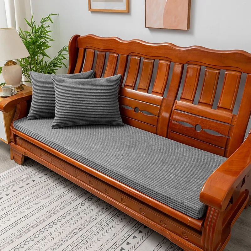 Solid Wood Sofa Cushion Mahogany Chair Cushion Sponge Cushion Non-slip ...