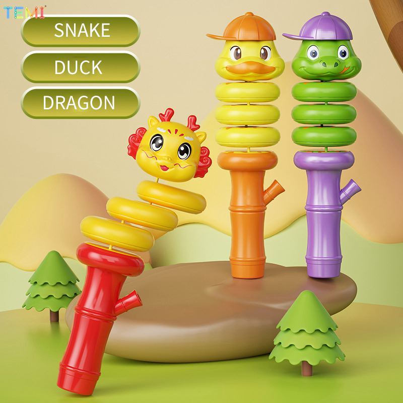TEMI Tricky Whistle Shaking Snake Influencer Simulation Funny Swing ...