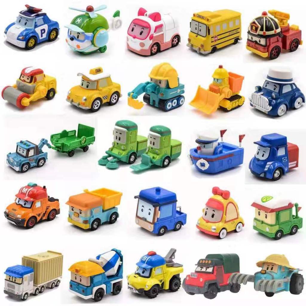 Robocar Poli Mini Vehicle Car Bus Toys South Korea Kids Gift Toy Car ...
