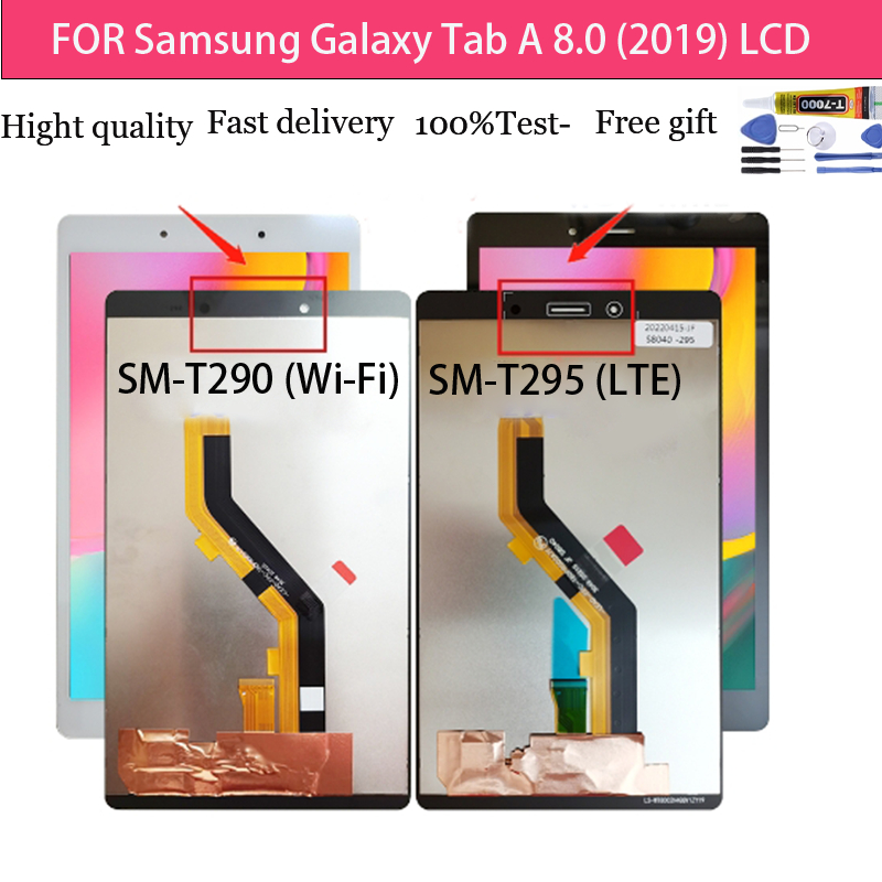 Original For Samsung Galaxy Tab A 8.0 2019 SM-T290 SM-T295 T290 T295 ...