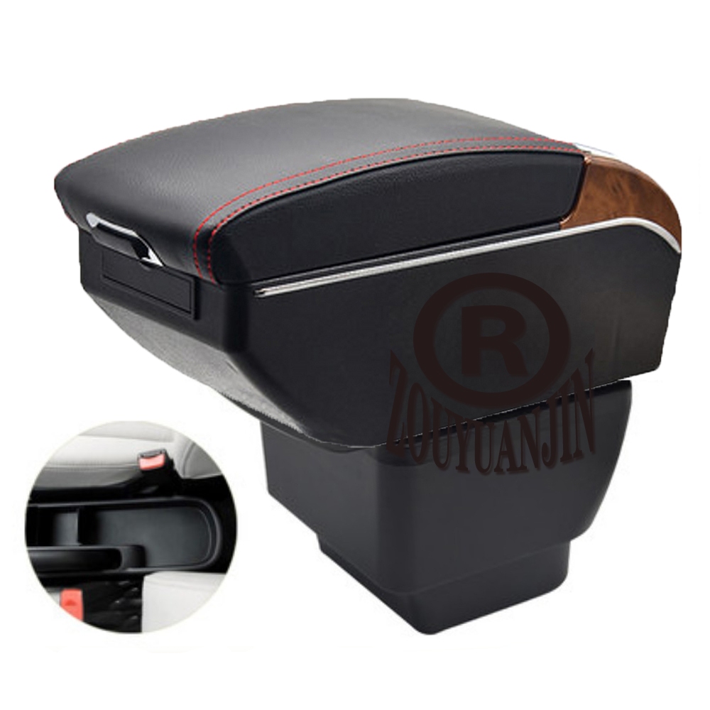 Car ArmRest Mazda 2 Demio Center Console Armrest Box Storage Elbow Rest ...
