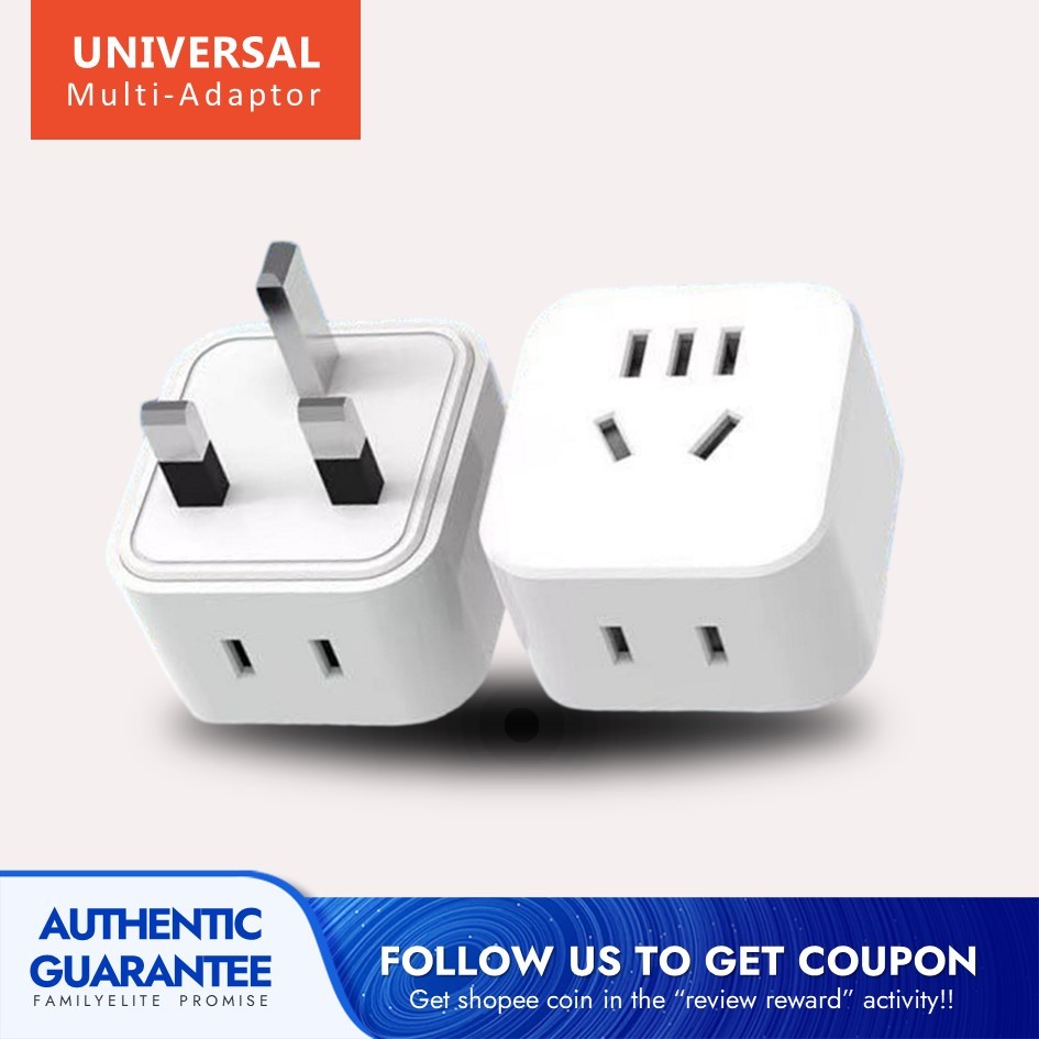 CN Plug to UK Plug 3 Pin Adaptor Converter 10A 2500W Max for Home ...