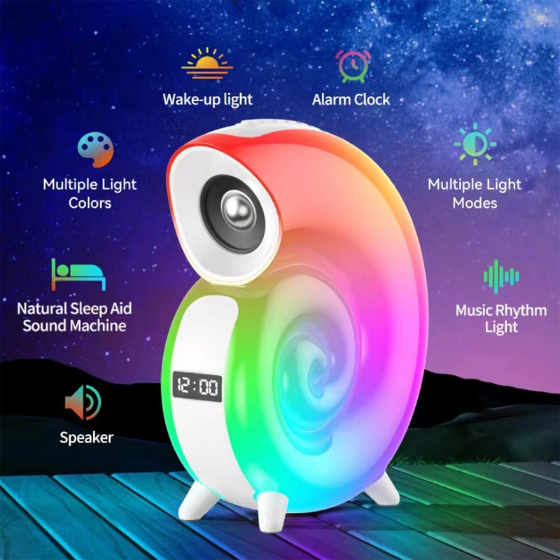 N63 Conch Intelligent Wireless Bluetooth Speaker Smart Multi-mode Light ... N63 Conch Intelligent Wireless Bluetooth Speaker Smart Multi-mode Light ...