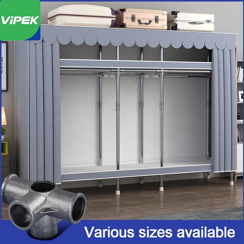 Vipek【metal joints】Clothes Wardrobes diameter 20mm cloth wardrobe ...