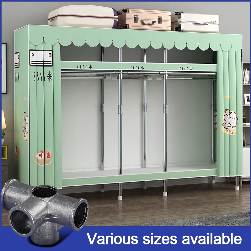 Vipek【metal joints】Clothes Wardrobes diameter 20mm cloth wardrobe ...