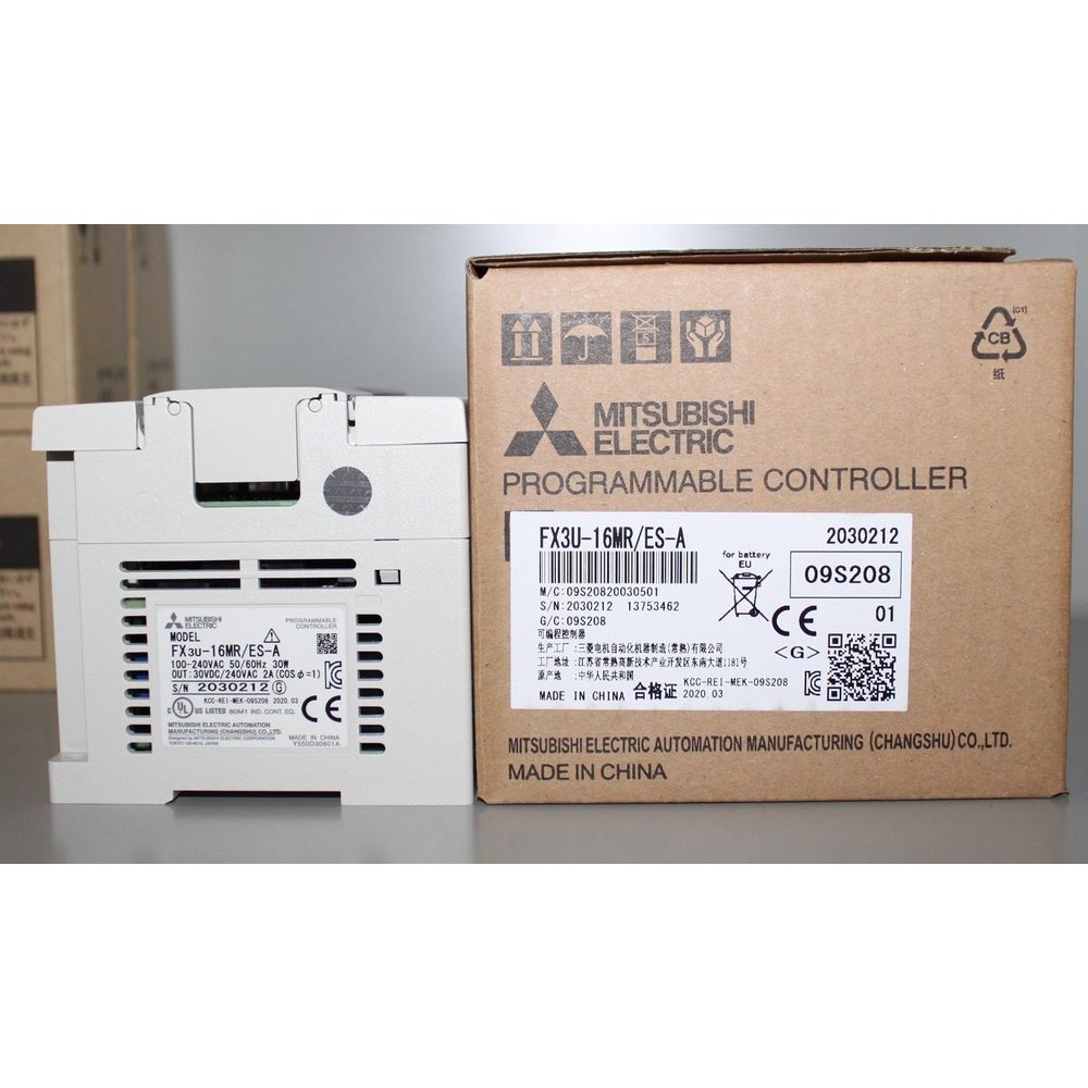 Mitsubishi plc Controller FX3U-16MT/ES-A 32MR/48MT/64MR/80MT/128MR/ES-A FX3U-16MR/ES-A FX3U-32MR ...