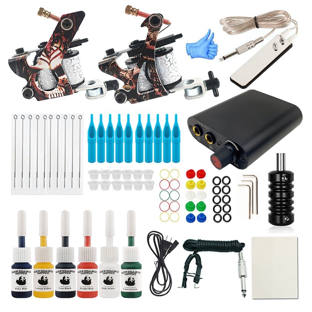 Coil Machine Dual-Machine Tattoo Set Secant Fogging Multi-Function ...
