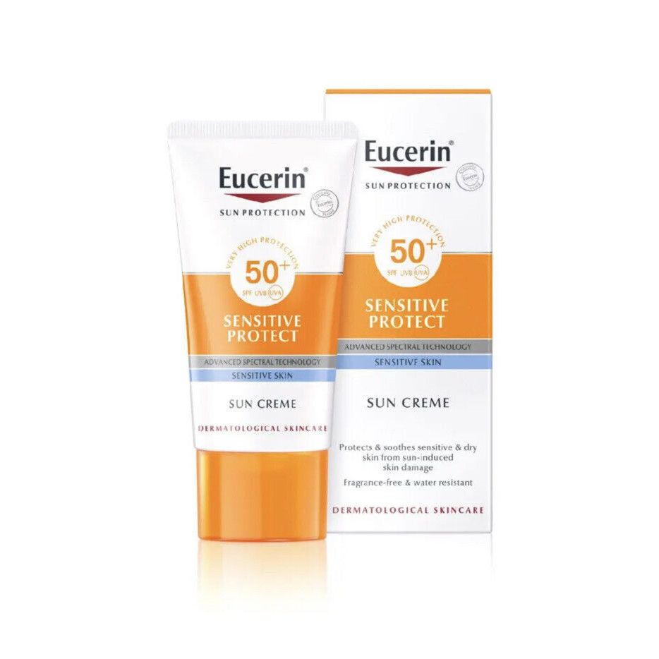 Eucerin Sensitive Protect Sun Cream SPF50+ 50ml | Shopee Malaysia