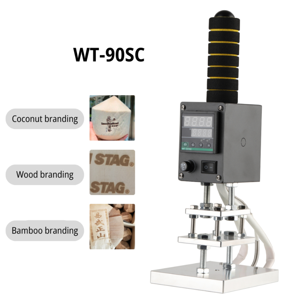 Handheld Hot Stamping Machine Heat Press Digital Leather Tool Paper ...