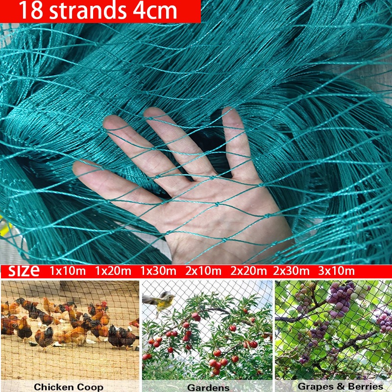 Heavy Anti Bird Netting Garden Fence and Cultures, Protective Fencing ...