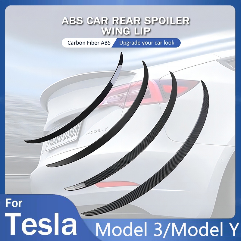 Tesla Spoiler For Tesla Model 3 Model Y 2017-2024 ABS High-performance ...