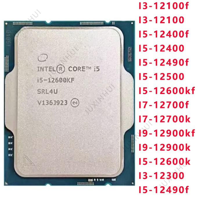 Window INTEL Core ( I3 I5 i7 i9 12100F 12100 12400F 12400 12490F 12500 12600KF 12700 12700KF ...