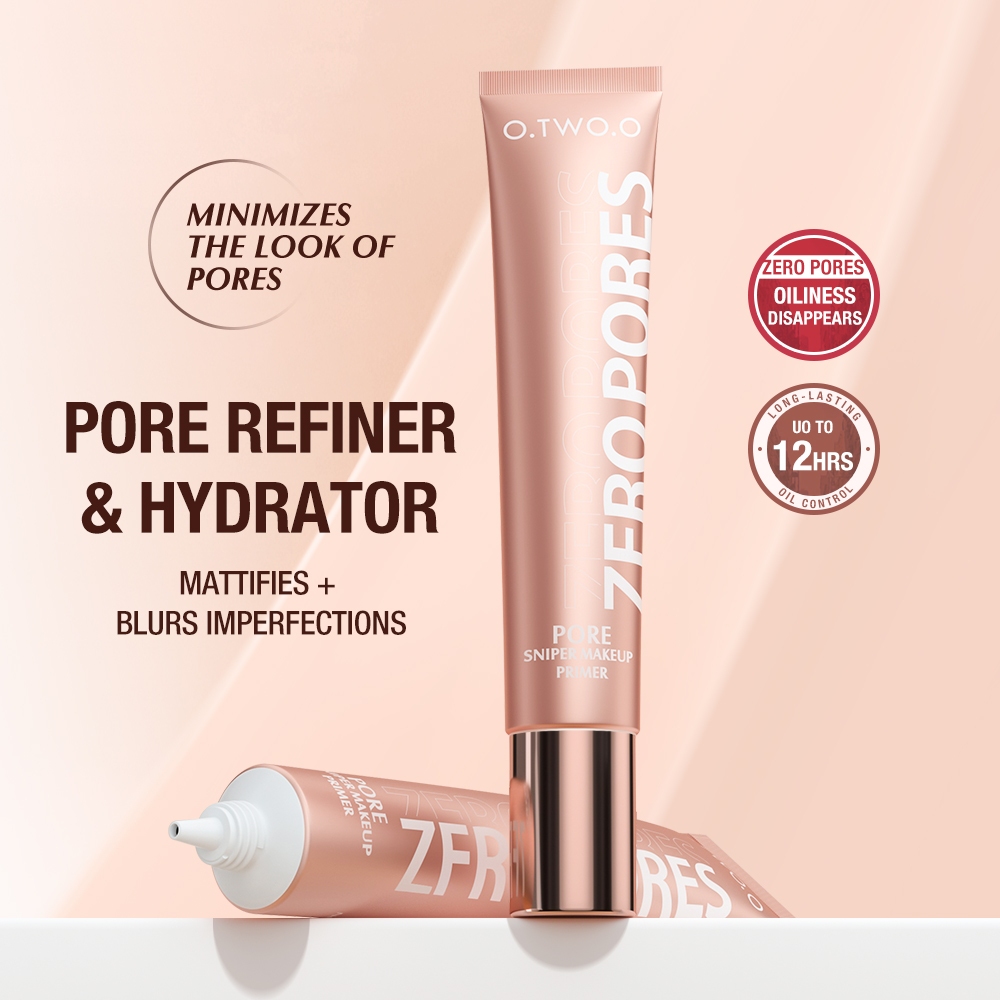 O.TWO.O Poreless Primer Zore Pore Base Primer Concealer | Shopee Malaysia