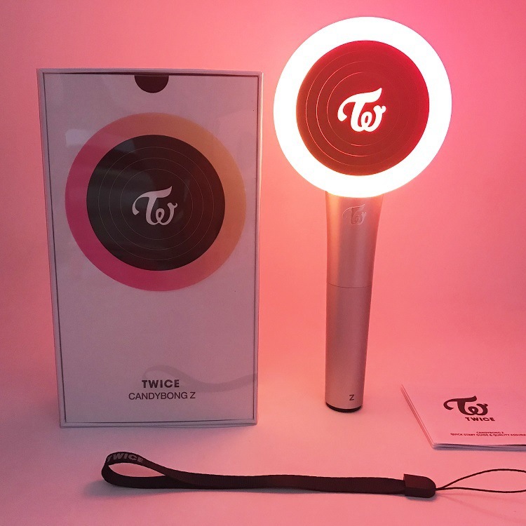 KPOP TWICE light CANDY BONG Z TWICE Ver.2 with Bluetooth CANDY BONG Z ...