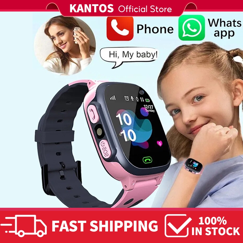 Kantos2024 Children's Smart Watch SOS Phone Watch For Kids SIM Card ...