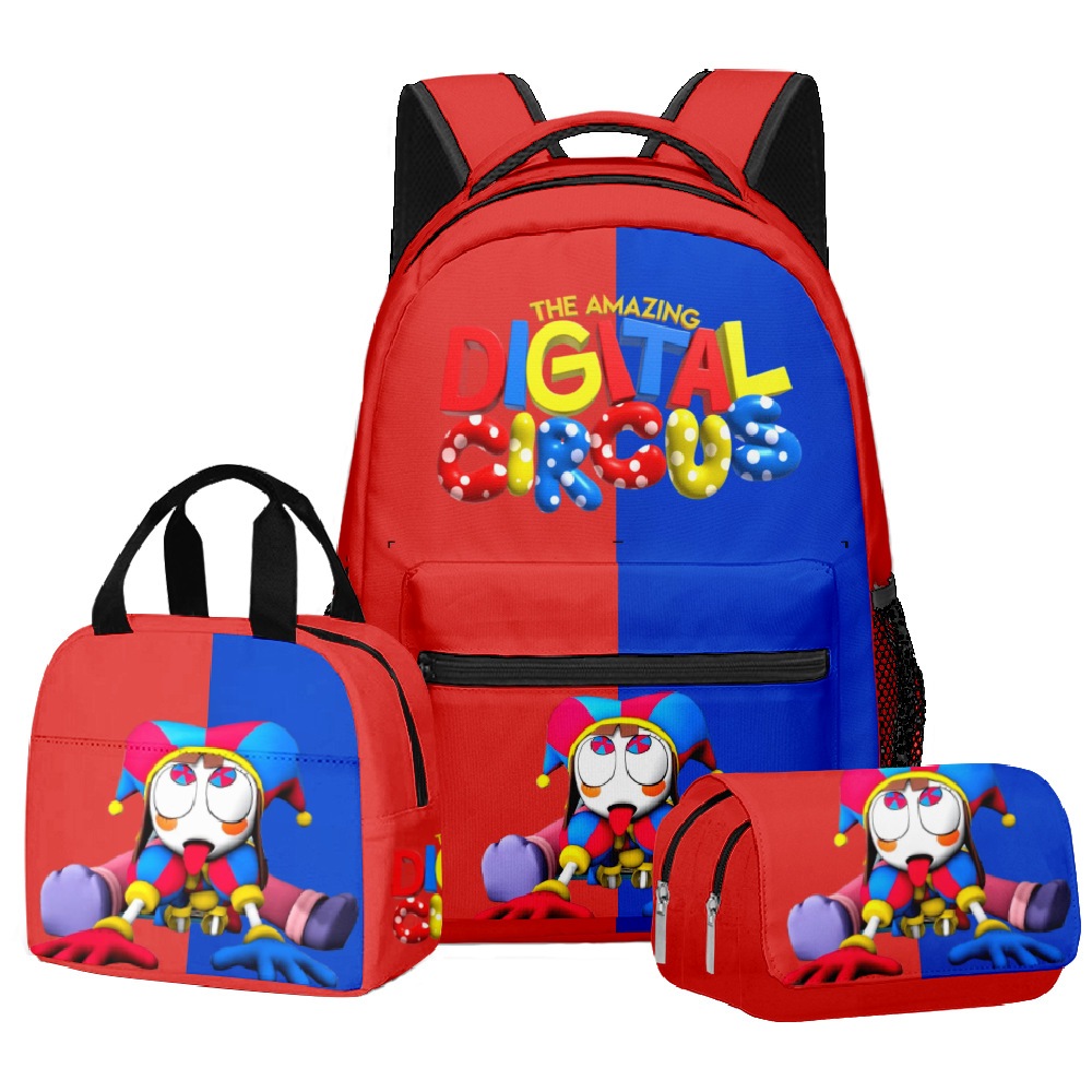 2024 The Amazing Digital Circus Student Backpack Set | Shopee Malaysia