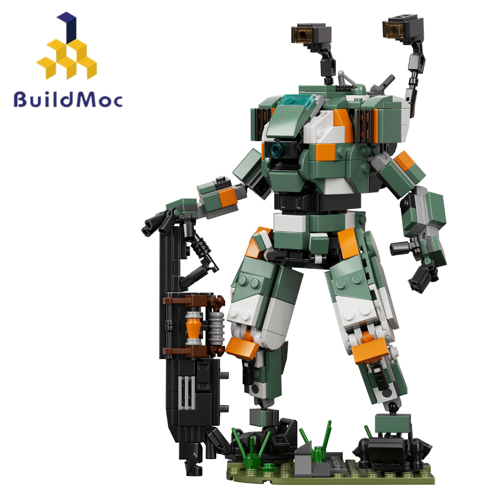 Buildmoc Titan mecha robot model Building Blocks Children's Educational ...