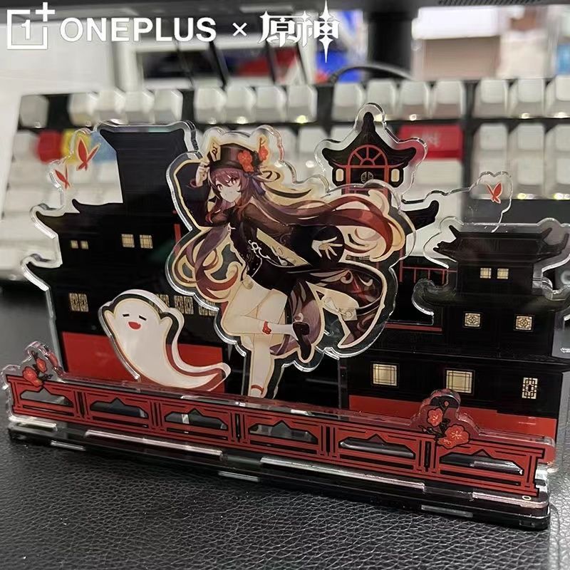 Genshin Impact x OnePlus Acrylic Hutao Standing Anime Collection 1 plus ...