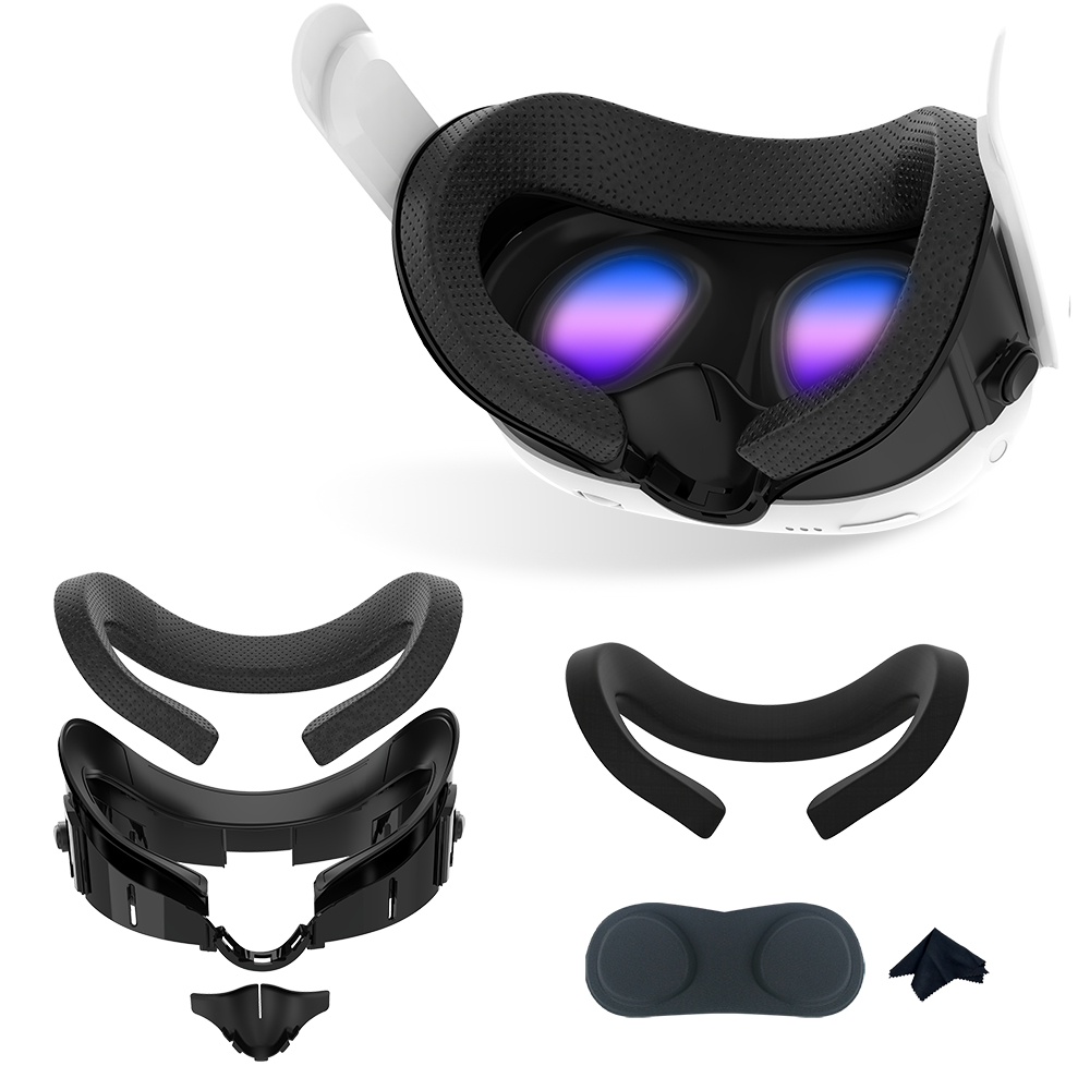 Foam Sponge Pad Cushion For Meta quest 3 VR Headset Face Cover Bracket ...