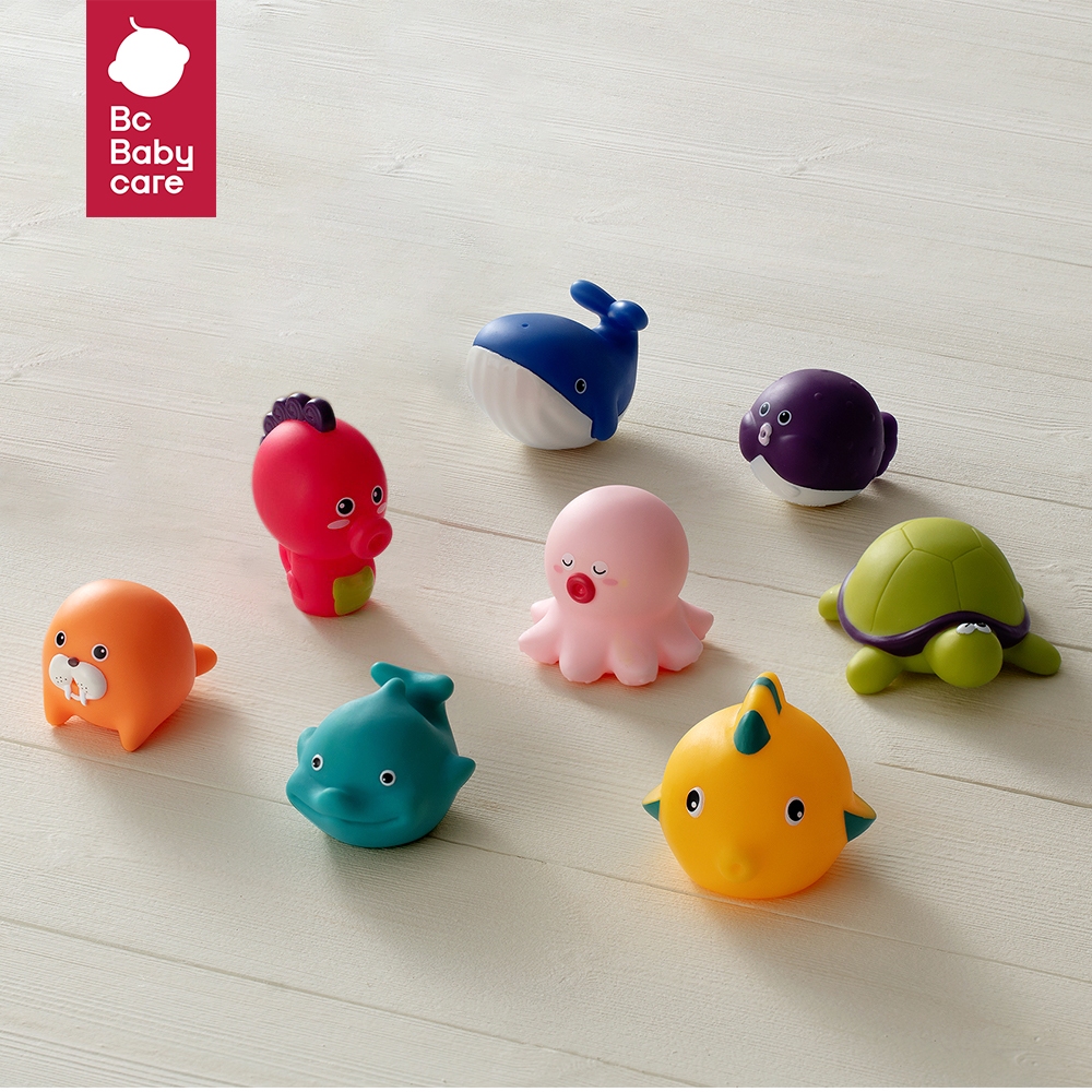 Bc Babycare Float Squirt Bath Toys Swim Pool Bathtub Toys Set of 4/8 ...