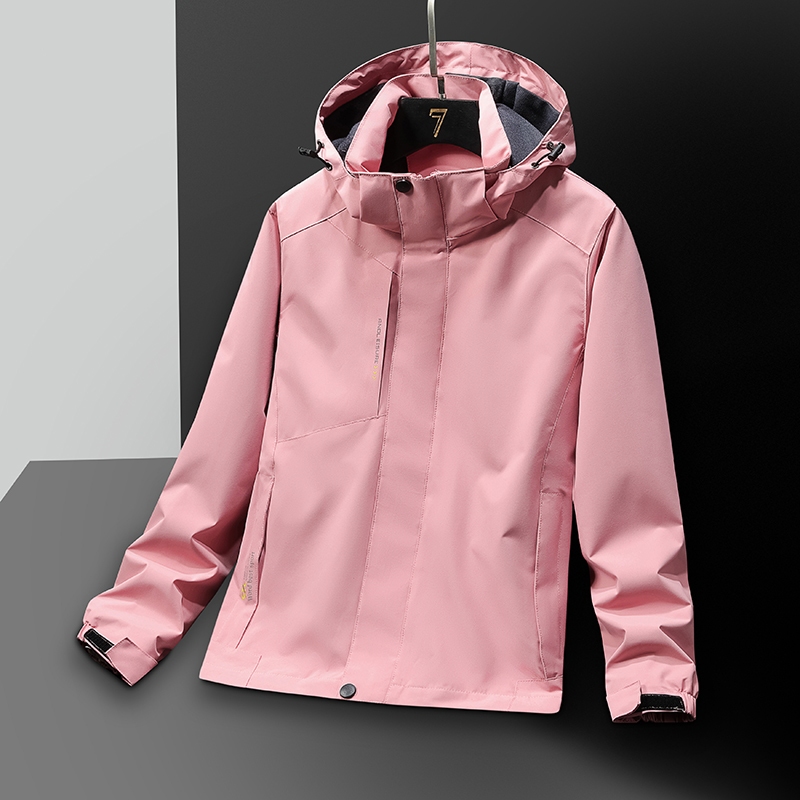 Women Jacket Waterproof Hooded Outdoors Windbreaker Hiking Sports ...