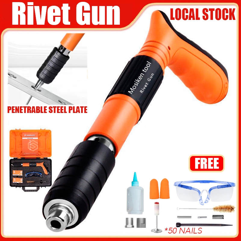 Rivet Gun Nail Gun Nailer Shooter Tufting Gun Manual Rivet Tool Ceiling ...