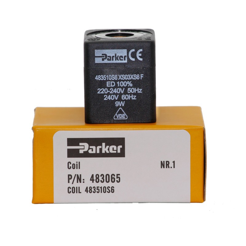Parker Solenoid Valve Coil 483510S6 XS03XS6F 491514C2 481865C2 ...