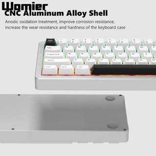 WOMIER S-K71 75% Wireless Gaming Keyboard Aluminum Alloy Shell ...