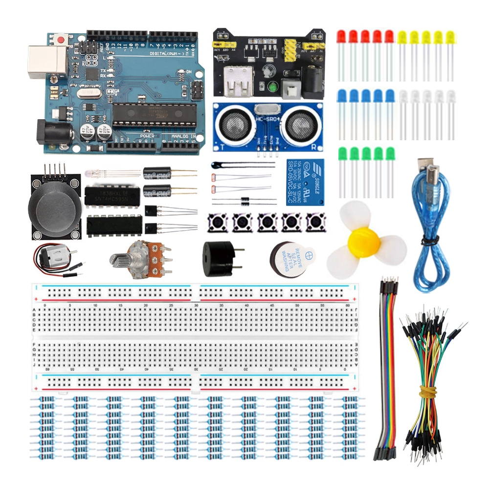 Ready Stock Tscinbuny Uno R3 Basic Starter Kit Basic Starter Kit For Arduino Kit Project Open 5068