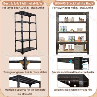 UPSEN Home kitchen Store Storage Rack metal rack heavy duty metal rack ...