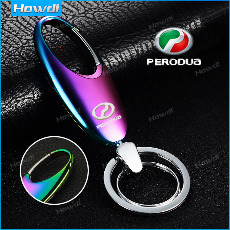 NEW【Colorful Water-drop】High-end Stainless steel Key Holder keychain ...