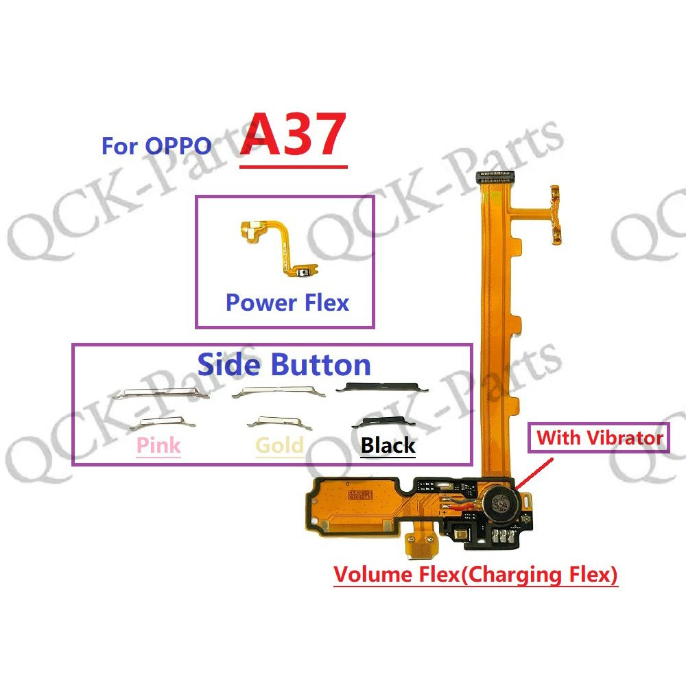 Power button flex for OPPO A37 A37T A37M A37F A37FW ON OFF Volume ...