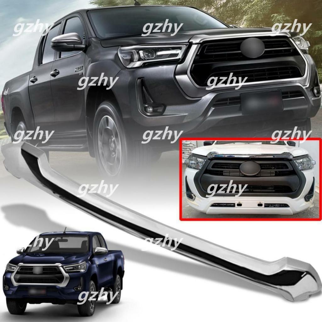 Hilux Rocco 2020 2021 2022 2023 pick up Hood Moulding chrome Hood Lip ...