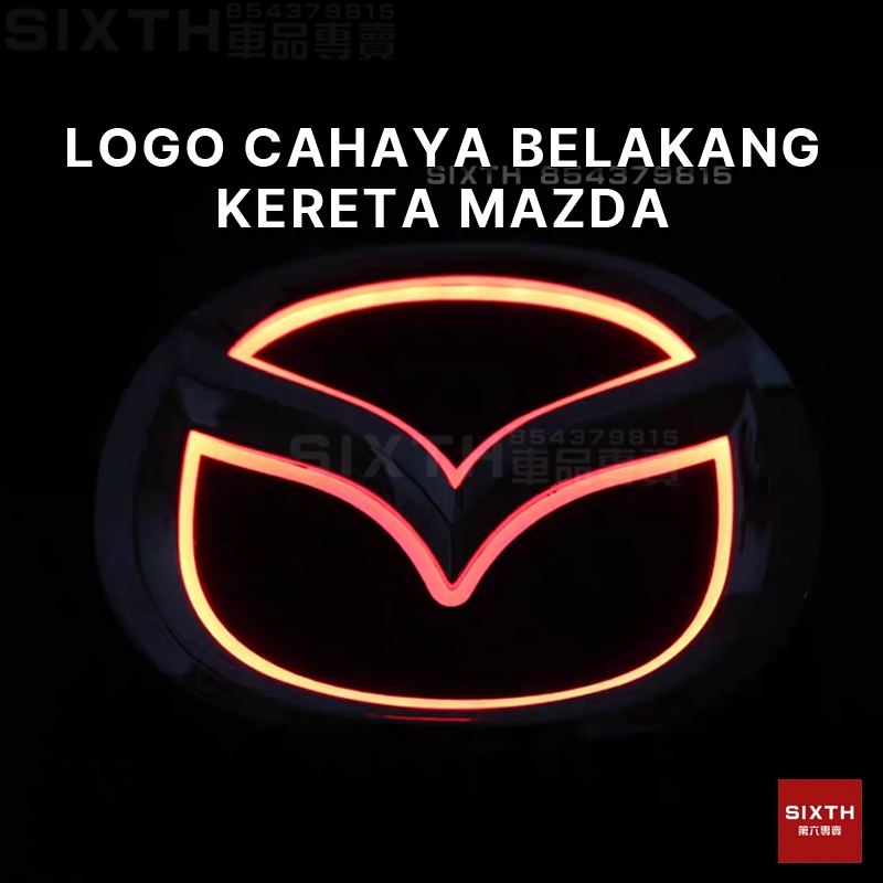 MAZDA Tail LOGO LED Luminous Car Rear Light MAZDA 2/3/6/8 CX7 | Shopee ...