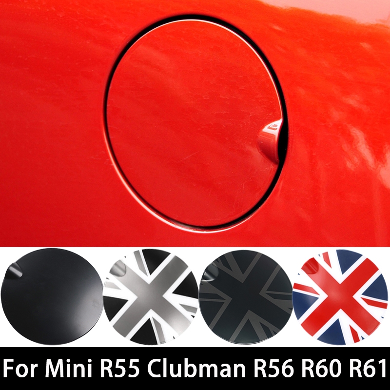 Brand New Plastic Union Jack Car Fuel Tank Cap Cover Sticker For Mini ...