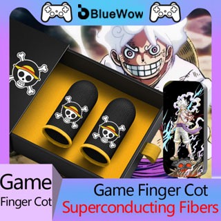 BlueWow 【One Piece Series】Gaming Finger Sleeve gloves Touch thumb (2PCS ...