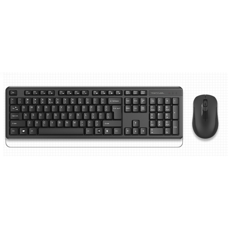 A4tech FG2000 Wireless Keyboard And Mouse Set Silent Mouse For Business ...