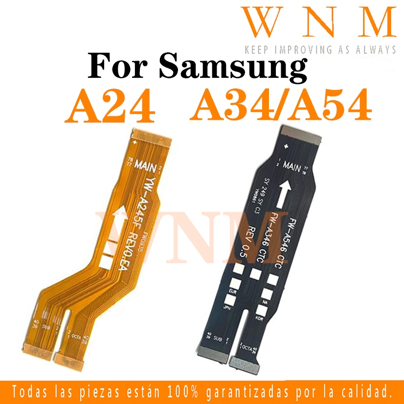Substrate connector Flex cable For Samsung Galaxy A24 A34 A54 A245F A345 A546 A245 USB Board LCD ...