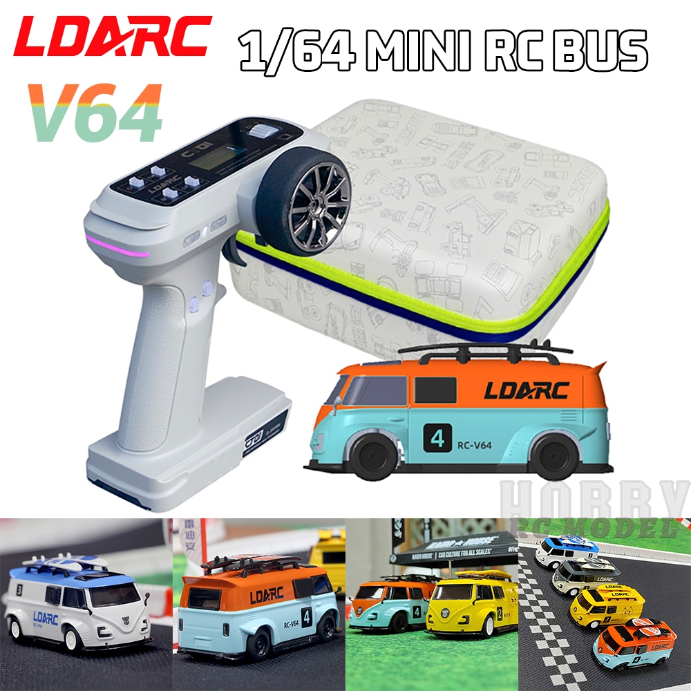 LDARC V64 1/64 MINI RC Simulated Electric Remote Control Model Car ...