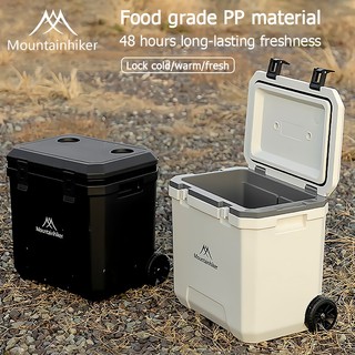 ⚡️Ready stock⚡️MOUNTAINHIKER 38L Cooler Box with Rollers Portable ...