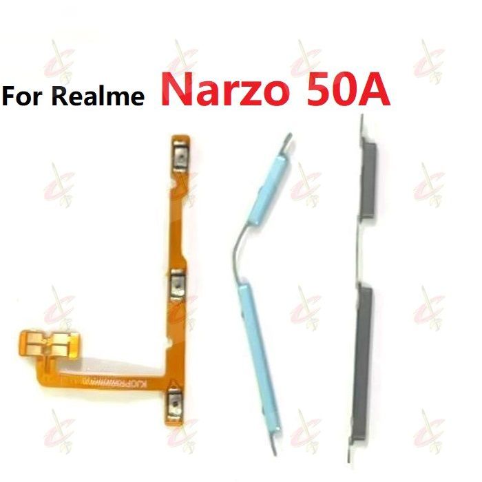 Power switch volume button flex for Realme Narzo 50A RMX3430 | Shopee ...