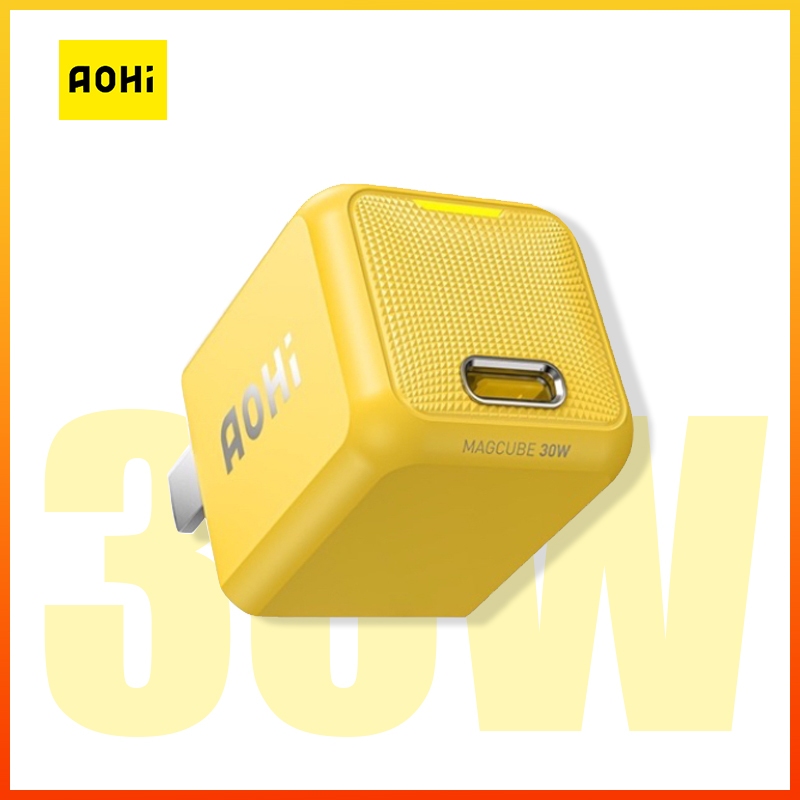 Aohi AOC-C001 30W Gallium Nitride Small Volume Charger Fast Charge Phone PI Same Core Typec ...
