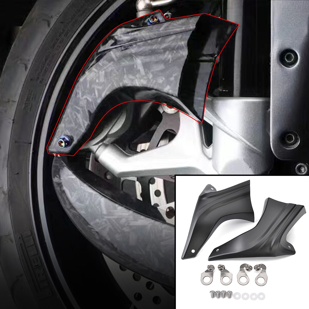 Front Disc Cooling Air Ducts Brake Caliper Cooler For Kawasaki Z1000 SX ...