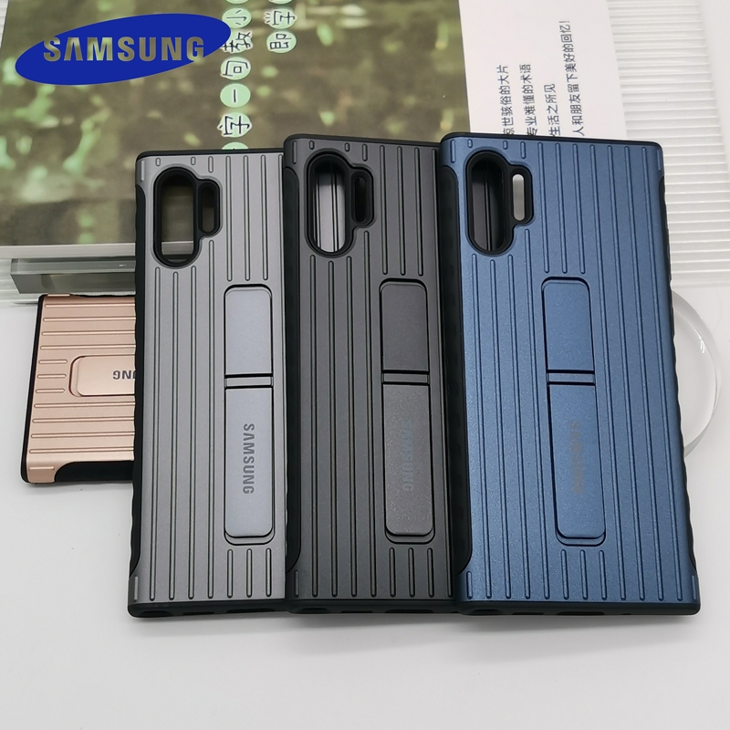 Samsung Note 10 Pro Standing Armor Case Ultimate Full Protective Phone ...