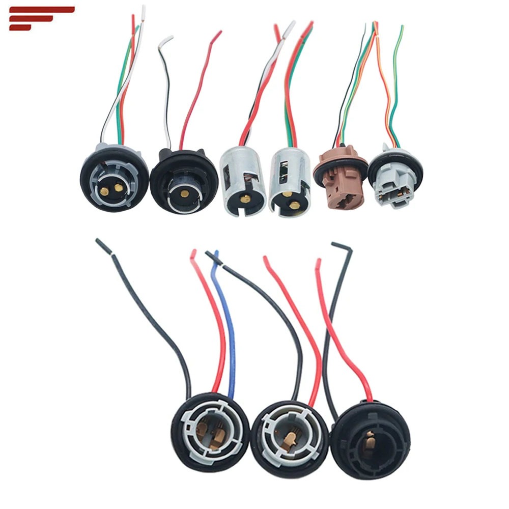 1PCS LED T10 T20 1156 1157 B9S Car Lamp Lights Bulb Socket Adapter ...