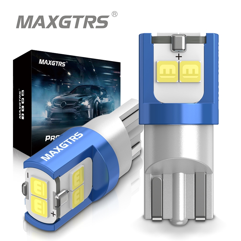 Maxgtrs T10 LED Lamp Canbus W5W 168 194 Car Interior Decoration For ...