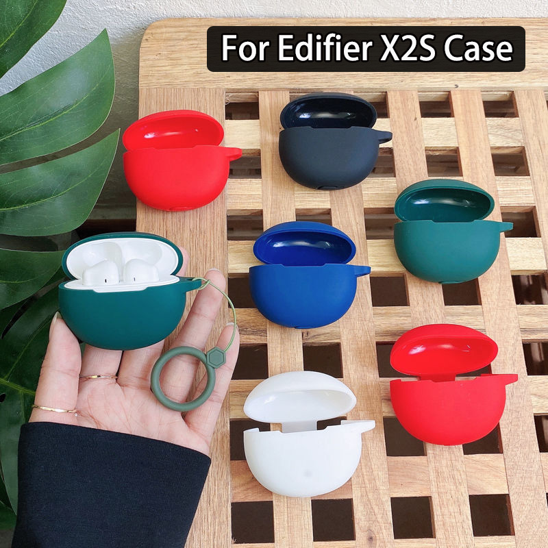 For Edifier X2S Case Silicone Soft Case with Free Silicone Ring Simple ...