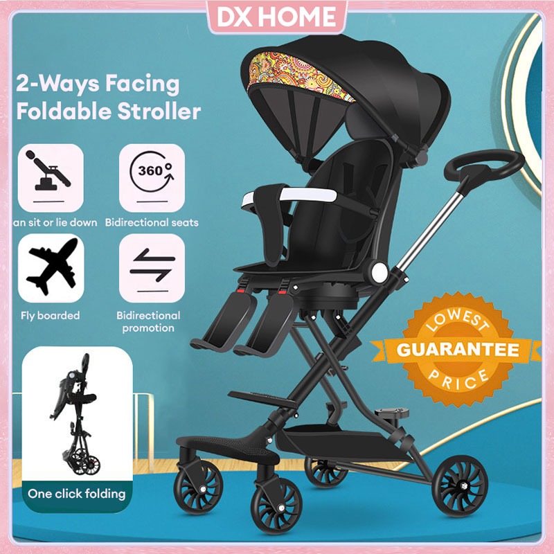 Magic Stroller Baby Stroller Kids Foldable Stroller Two Way Push ...